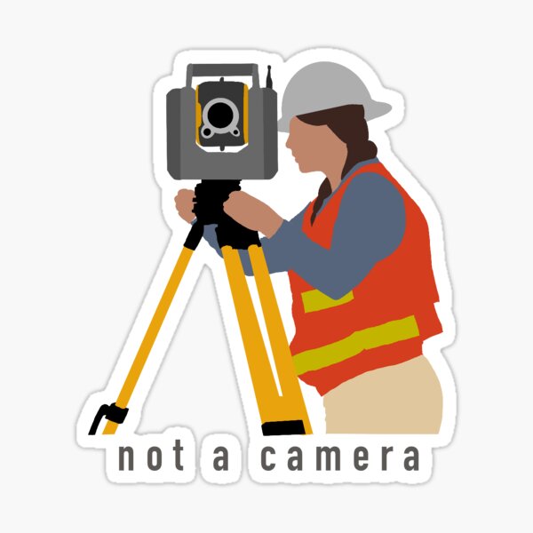 "Not a Camera " Sticker for Sale by aileanduffie | Redbubble