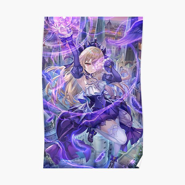 "Cute Fischl Genshin Impact" Poster for Sale by olivialewis23 | Redbubble