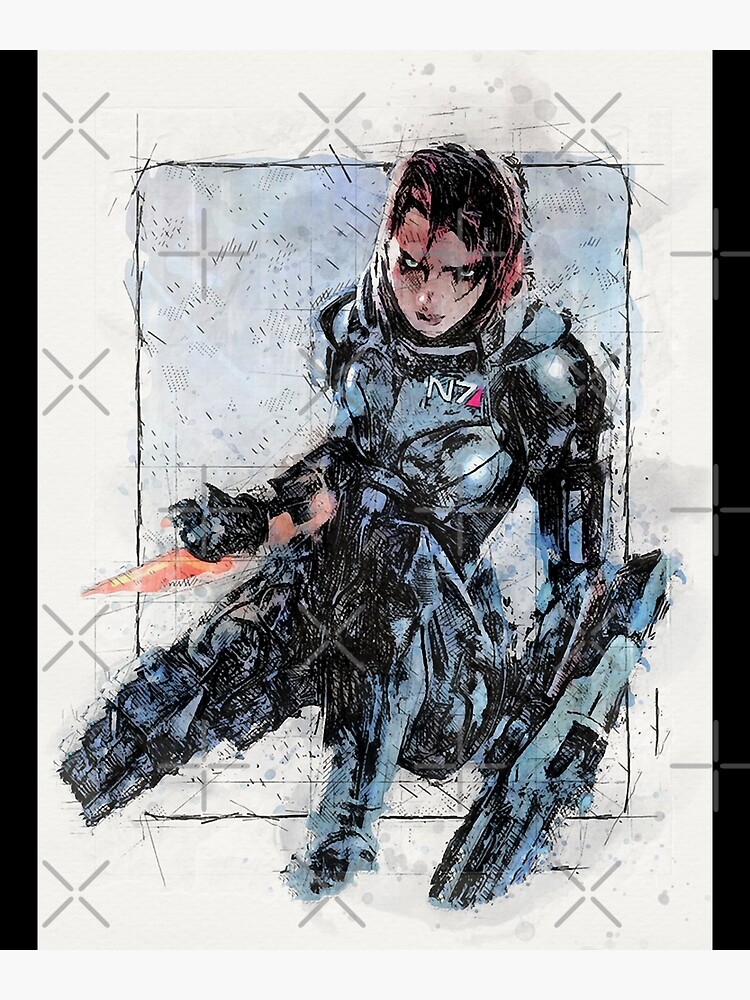Póster «The Birthday Boy Femshep Shepard's Last Stand Arte de estilo ...