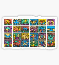 Keith Haring: Stickers | Redbubble