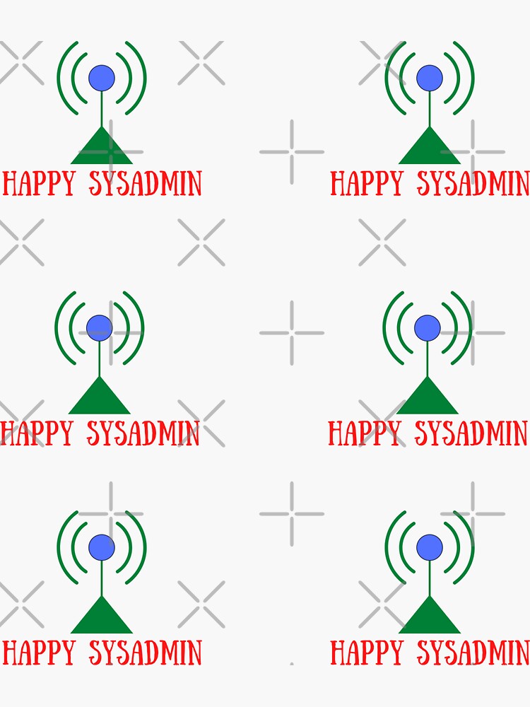 "Sysadmin Day" Sticker for Sale by theredsharp | Redbubble