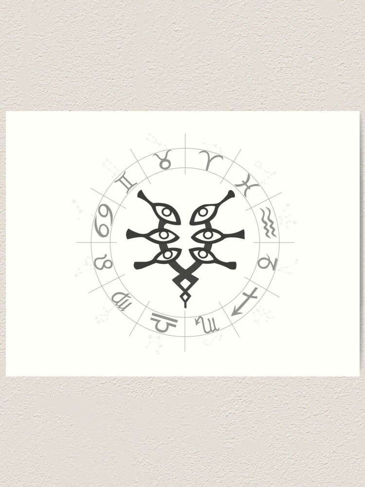 "Symbol of Grima" Art Print for Sale by natalexandra77 | Redbubble