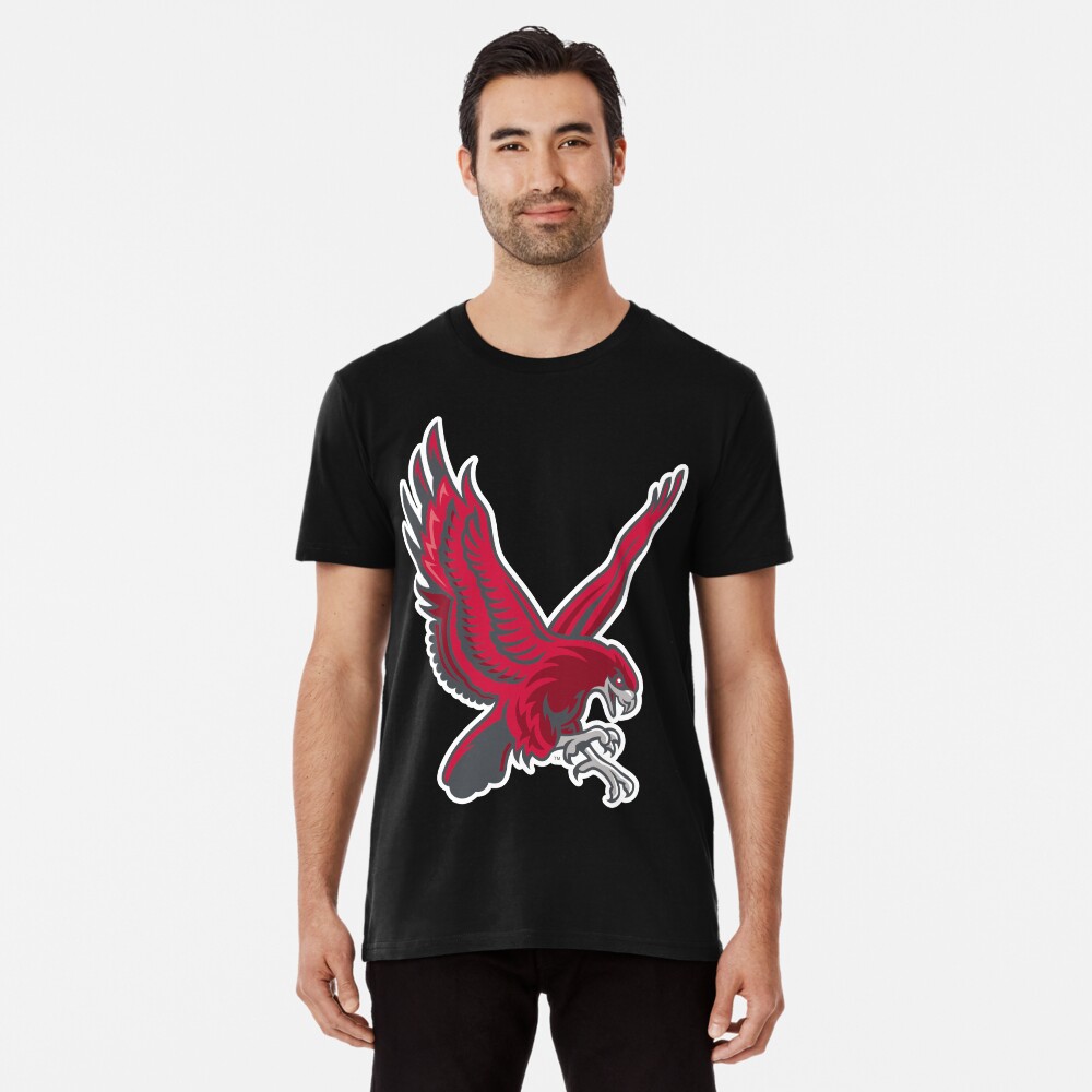 "Montclair State red hawks" Sticker for Sale by JarrettHaleigh | Redbubble
