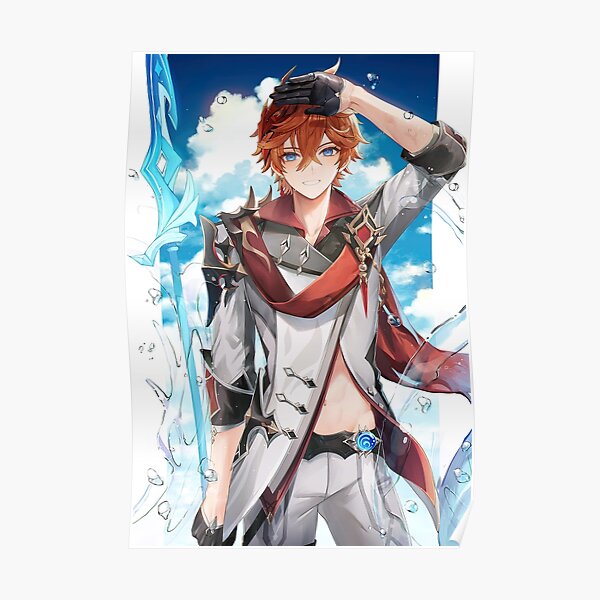 "Childe Genshin Impact" Poster for Sale by saranghandago | Redbubble