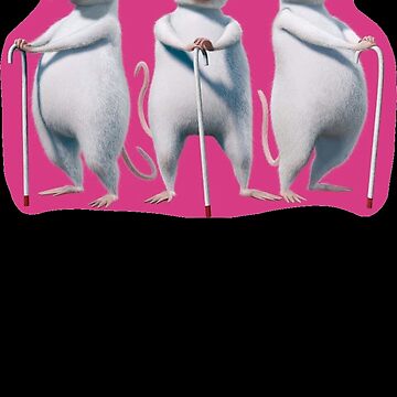 "Three Blind Mice From Shrek " Sticker for Sale by BillyEasterly ...