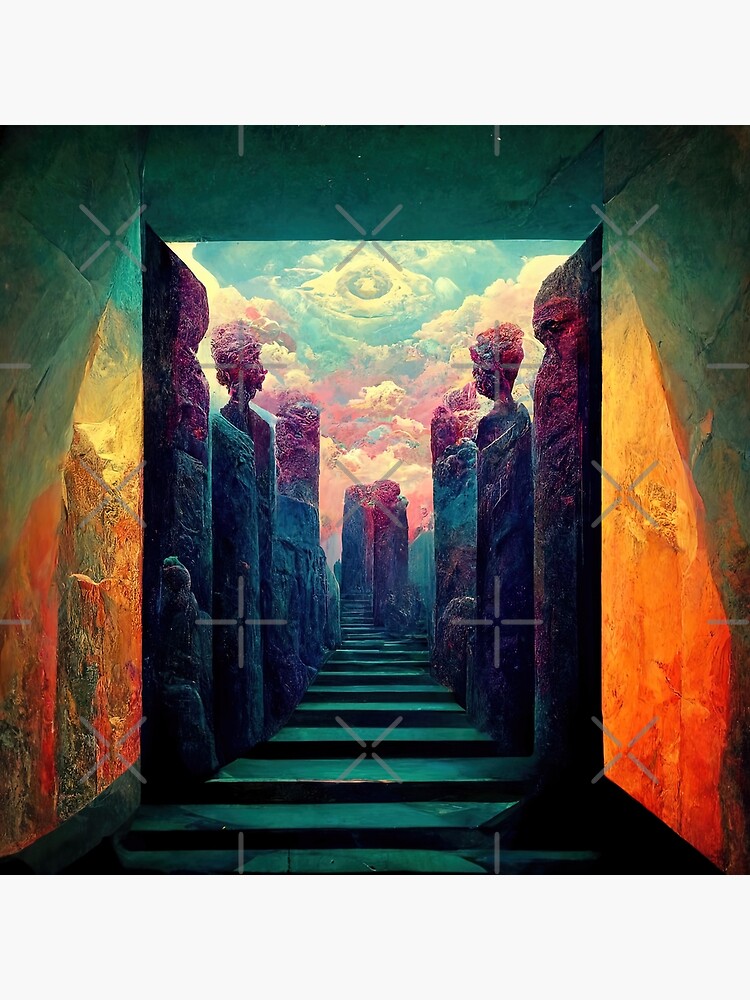 "4th Dimension #2" Poster for Sale by ai-picasso | Redbubble