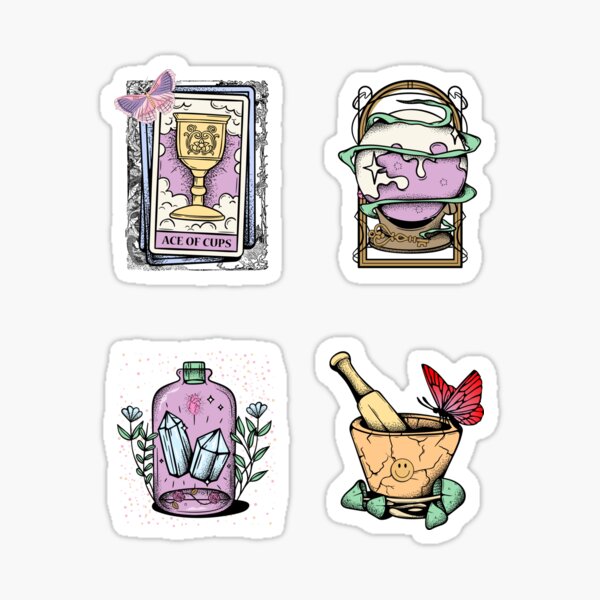 "Celestial Sticker Pack " Sticker for Sale by SaviAzure | Redbubble