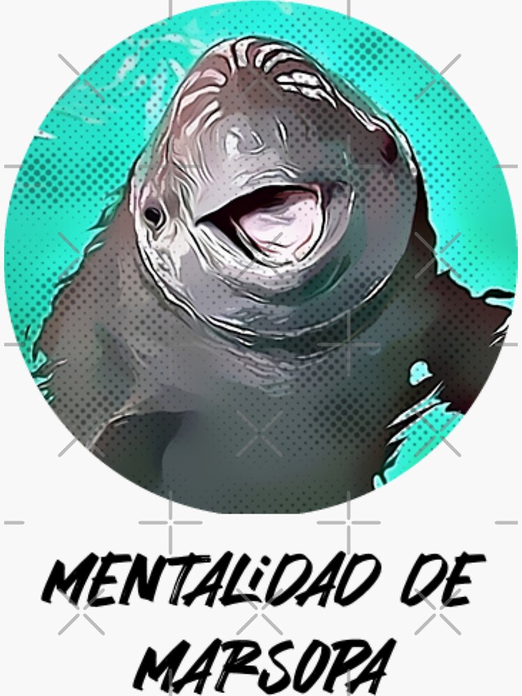 "Porpoise Mentality" Sticker for Sale by LuisHongo | Redbubble