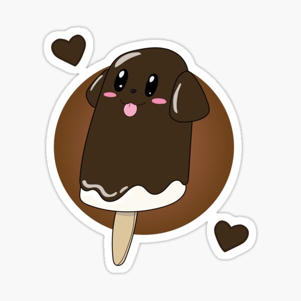 "Pet Popsicle: Puppy" Sticker for Sale by LynseyGroverArt | Redbubble
