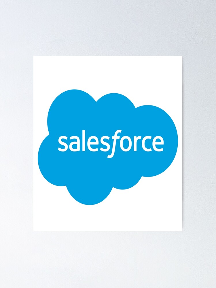 "Salesforce-Salesforce Tower-Salesforce Logo-Cloud" Poster for Sale by ...
