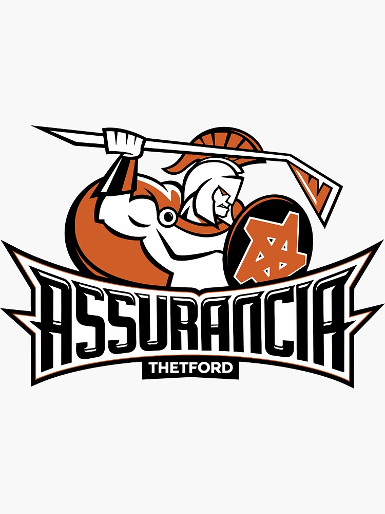 ""Assurancia logo" Sticker for Sale by luakkopi | Redbubble