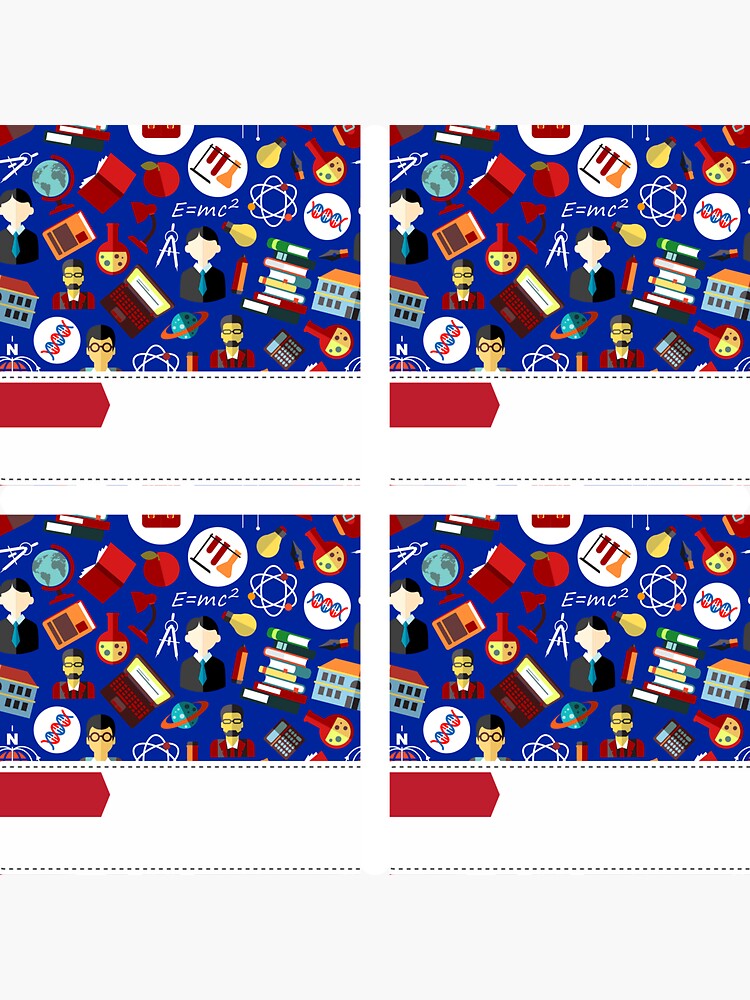 Pegatina «Etiquetas de nombre para útiles escolares - Etiquetas de ...