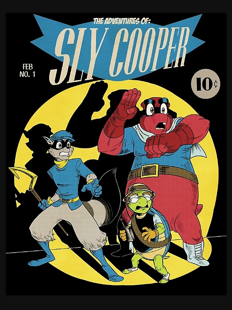 "The Adventures of Sly Cooper" T-shirt for Sale by LouiseHerman1 ...