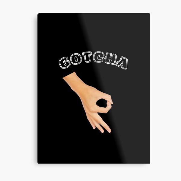"Gotcha- The circle game (Schoolyard game)" Metal Print for Sale by ...