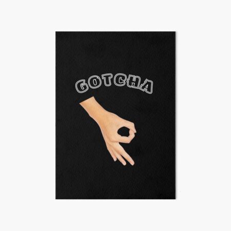 "Gotcha- The circle game (Schoolyard game)" Art Board Print for Sale by ...