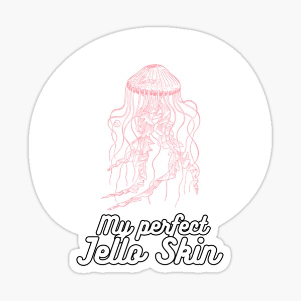 "Jello Skin" Sticker for Sale by DiskoBay | Redbubble