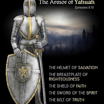 "The Armor of Yahuah (God) - Great Christian Verse " Poster for Sale by ...