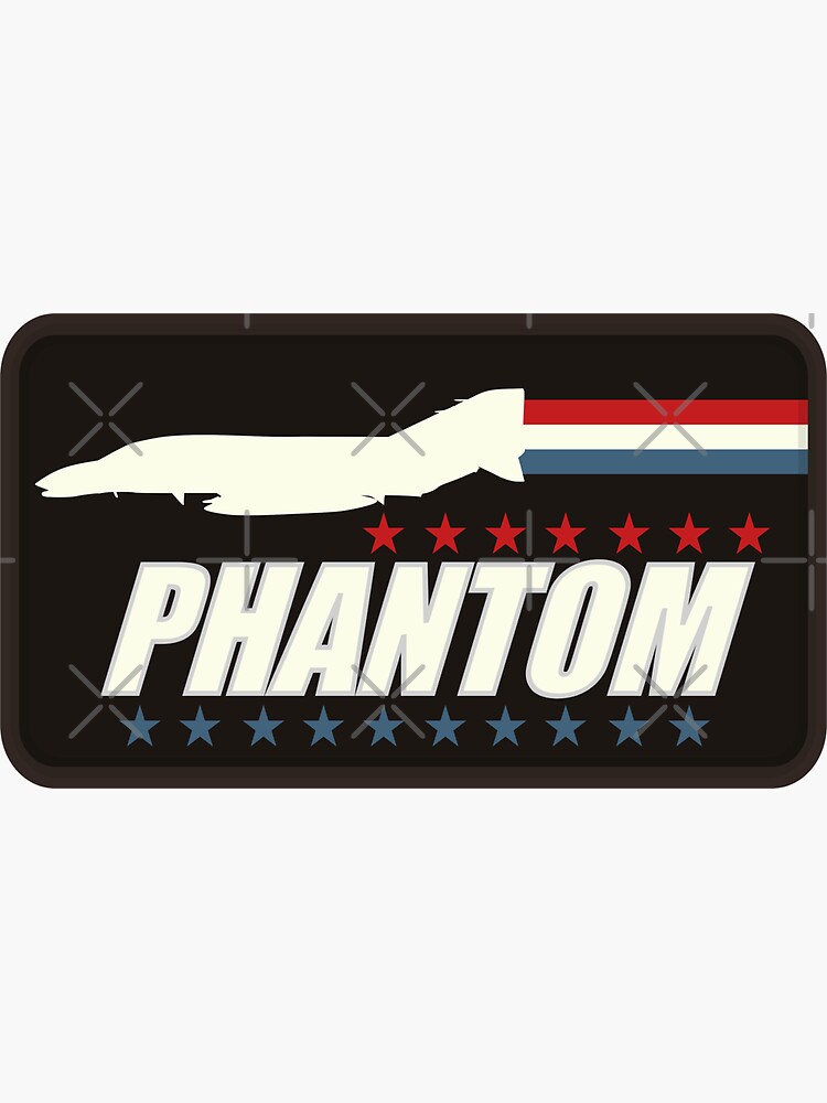 "F-4 Phantom" Sticker for Sale by FireMission45 | Redbubble