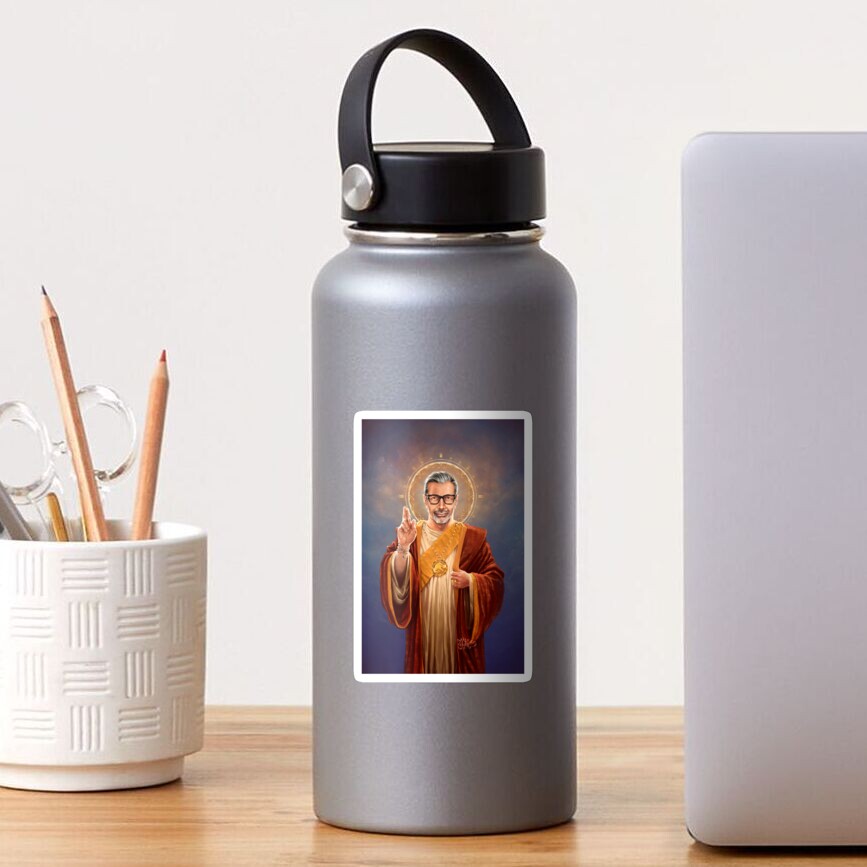 "Saint Jeff of Goldblum - Jeff Goldblum Original Religious Painting ...