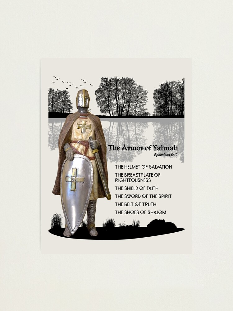 "The Armor of Yahuah (God) - Christian Hebrew " Photographic Print for ...