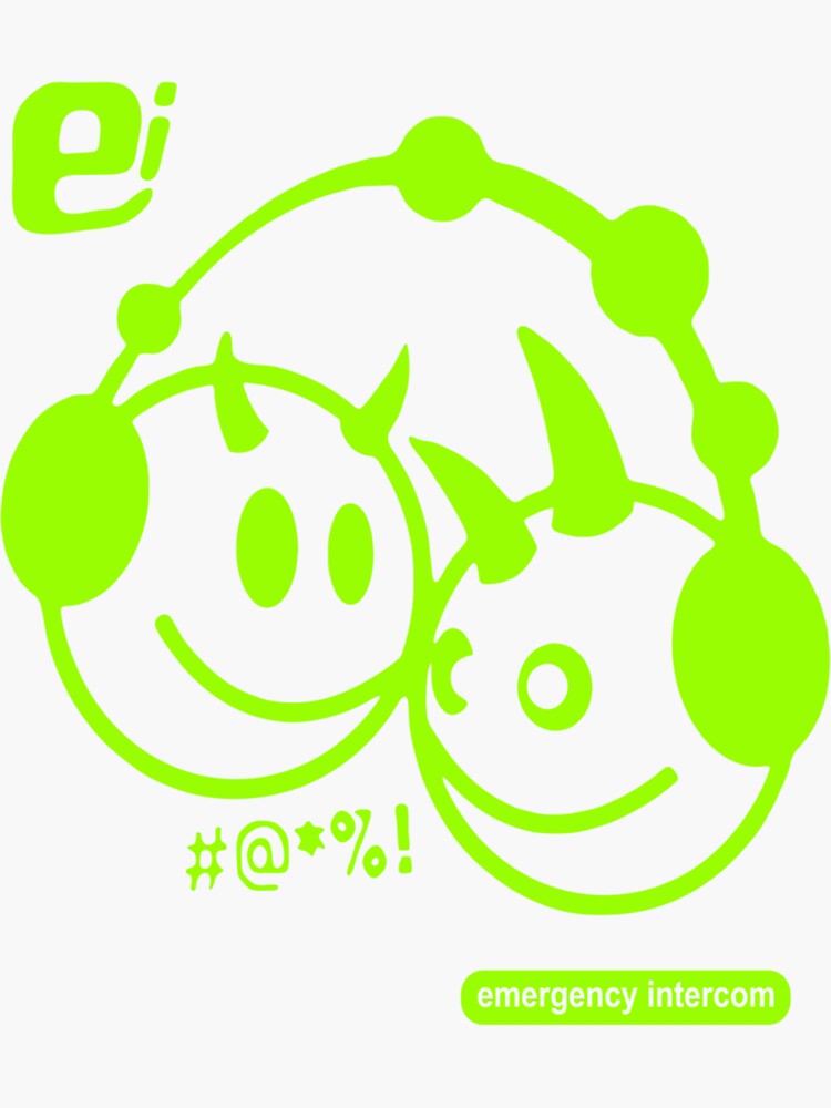 "Emergency Intercom" Sticker for Sale by MekhiWuckert | Redbubble