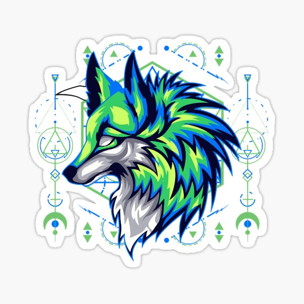 "wolf pack " Sticker for Sale by MichaelGa37542 | Redbubble