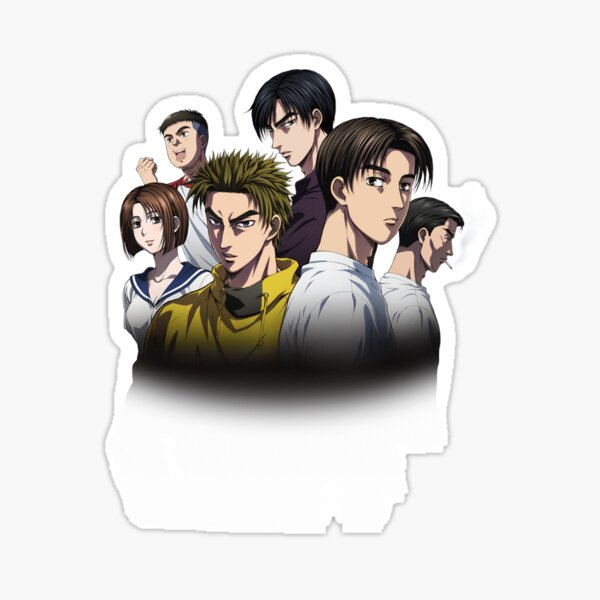 "Initial D" Sticker for Sale by Batotastore | Redbubble
