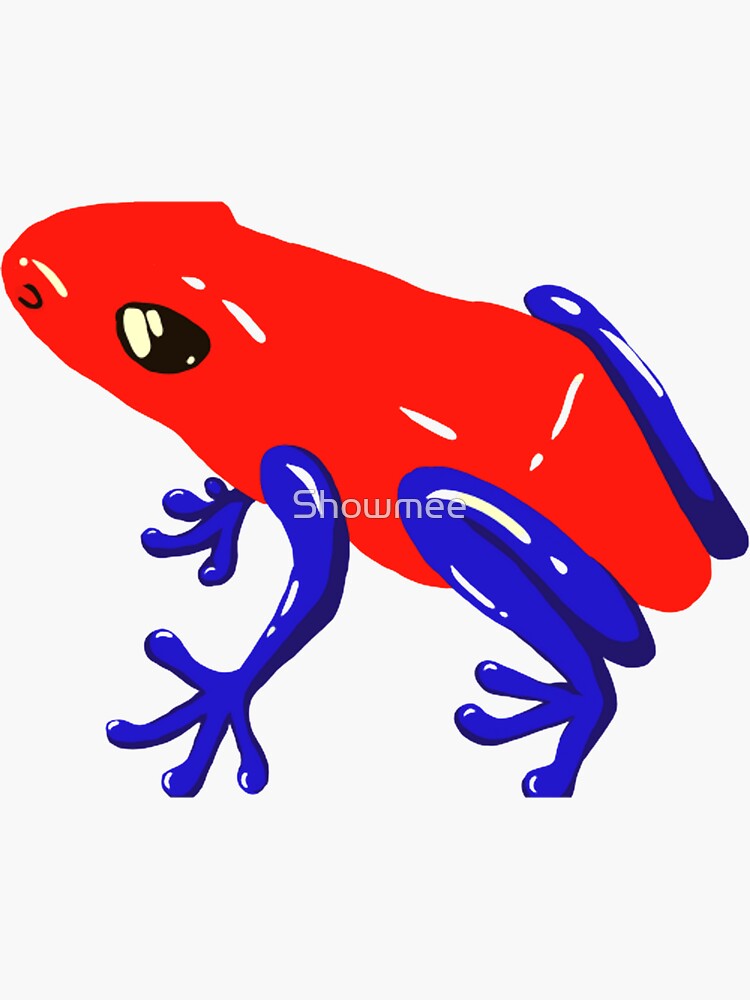 "Froggy" Sticker for Sale by Showmee | Redbubble