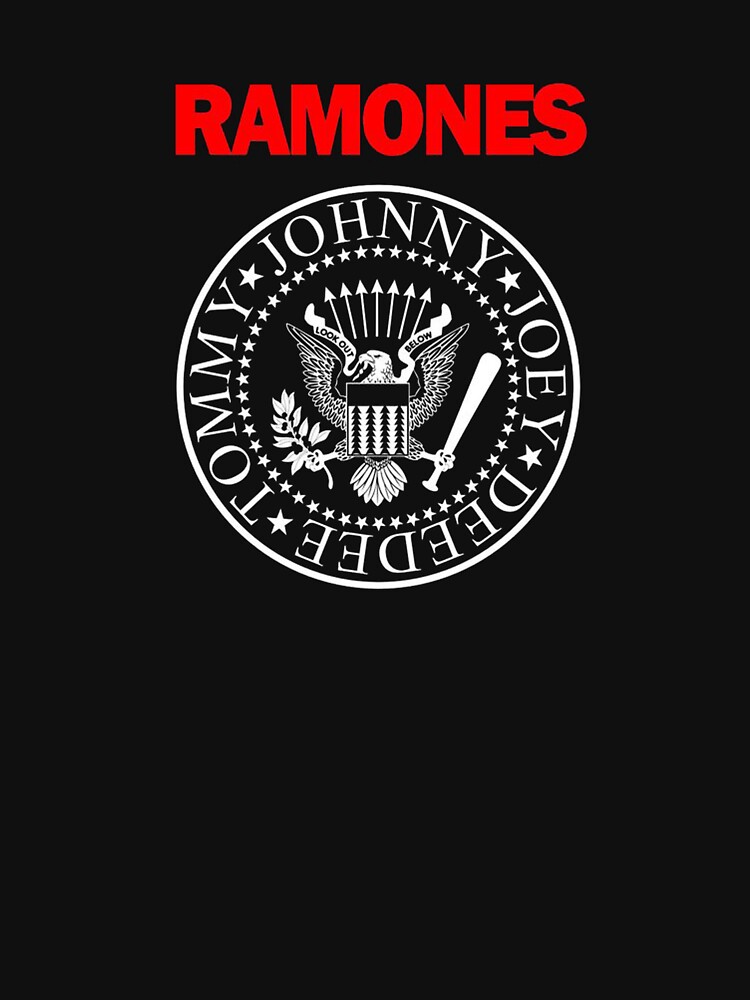 "ramones logo" T-shirt for Sale by JeffreyHair | Redbubble | ramones ...