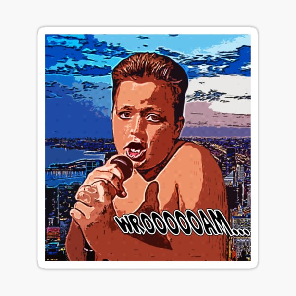 "gibby singing " Sticker for Sale by GideonMeadows | Redbubble