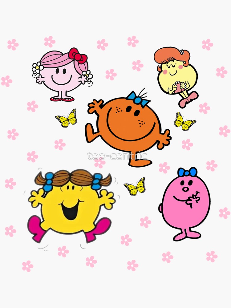 "Little miss cute sticker" Sticker for Sale by tee-centric | Redbubble