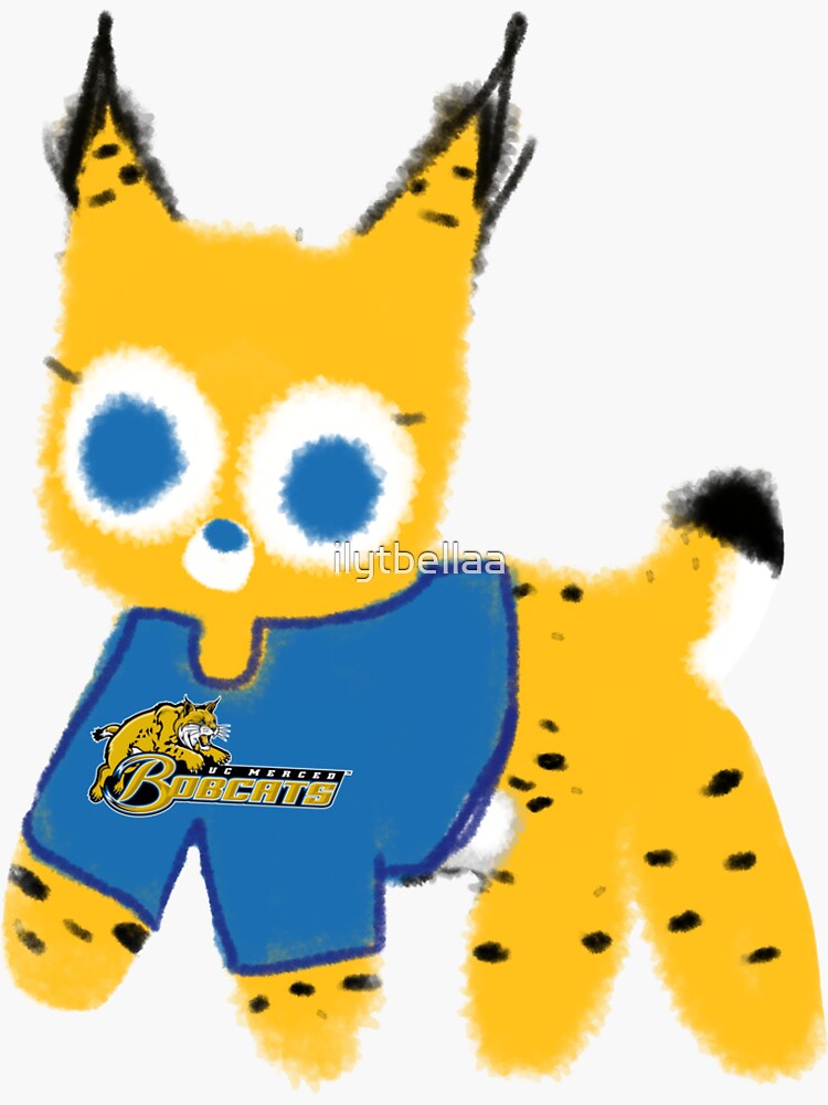 "uc merced cat" Sticker for Sale by ilytbellaa | Redbubble