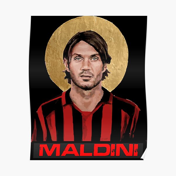 "Amazing Paolo Maldini" Poster for Sale by witzvelmashop9 | Redbubble