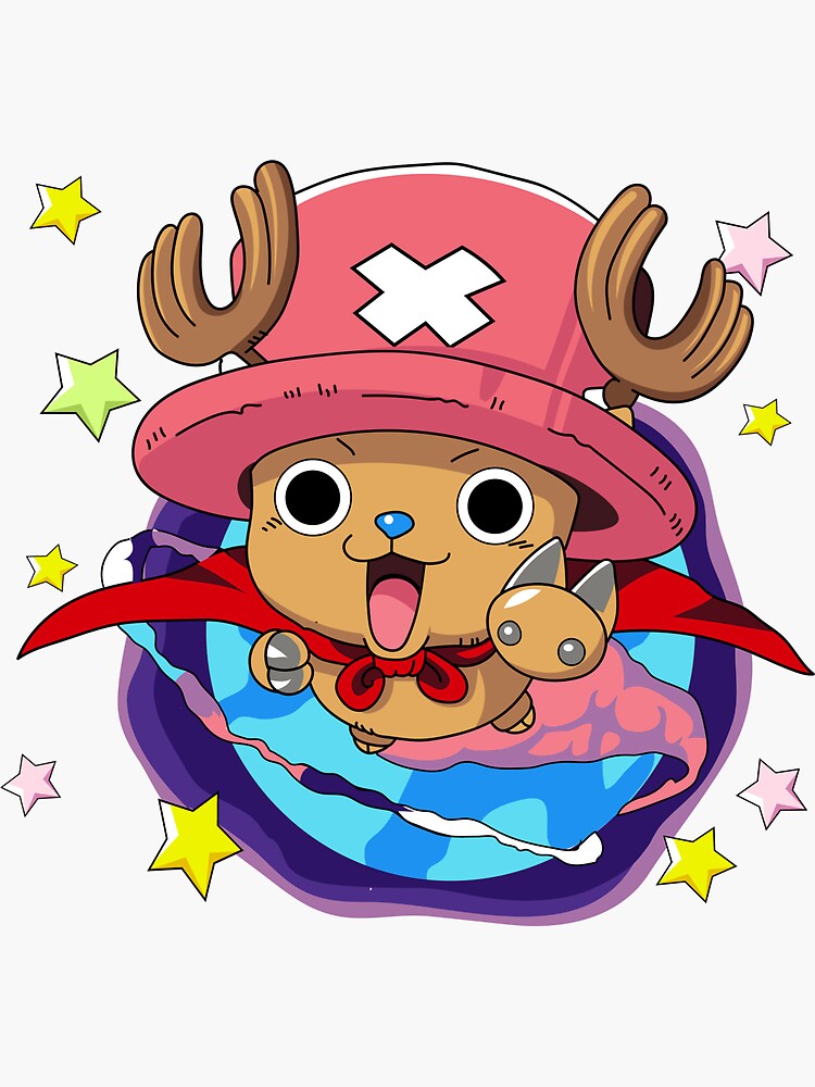 "Tony Tony chopper Onepiece " Sticker for Sale by lemononono | Redbubble