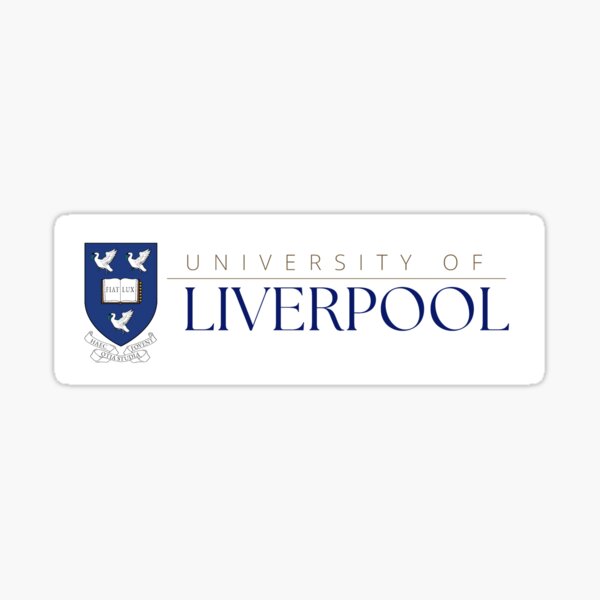 "University of Liverpool" Sticker for Sale by BlueGrove | Redbubble