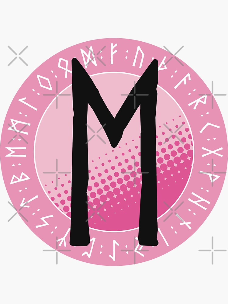 "Ehwaz (Horse) - Viking Runes and Runic Symbols" Sticker for Sale by ...