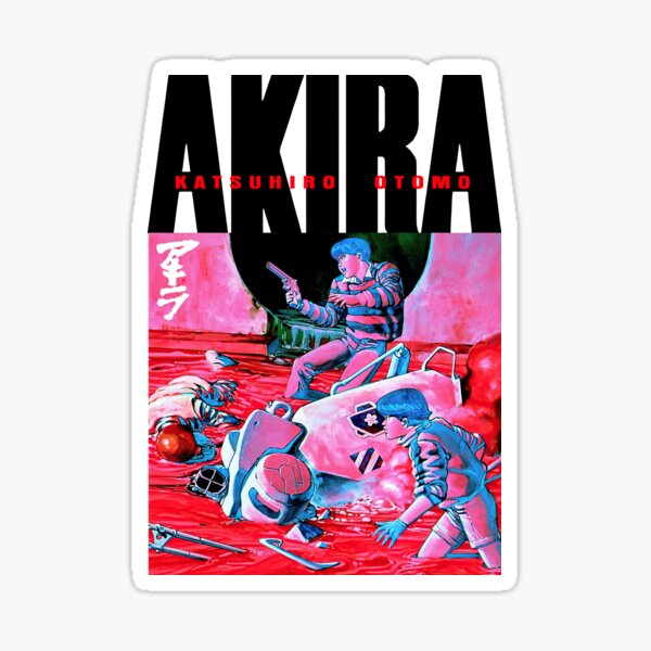 "Akira Anime Japan Vintage" Sticker for Sale by ClothingFL5 | Redbubble