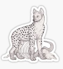 Hyena: Stickers | Redbubble