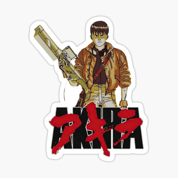 "Akira Anime Japan Gun" Sticker for Sale by ClothingFL5 | Redbubble
