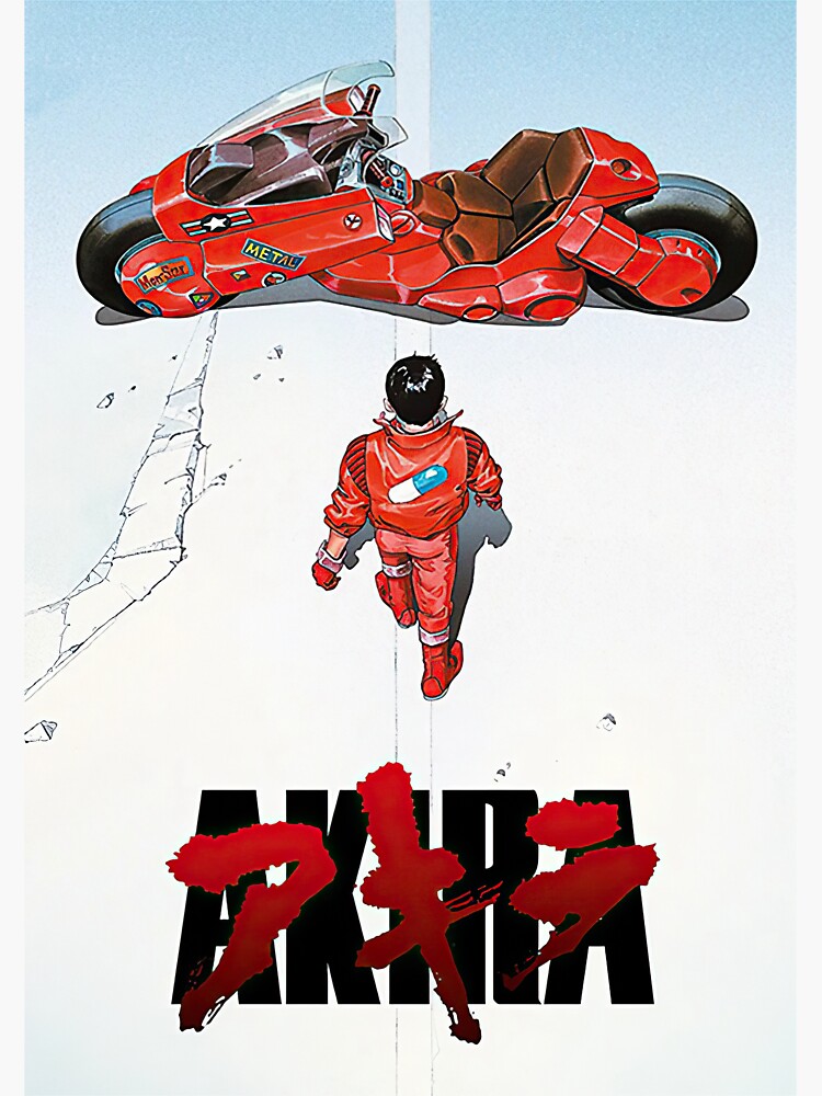 "Akira Original Japanese Anime" Sticker for Sale by ClothingFL5 | Redbubble