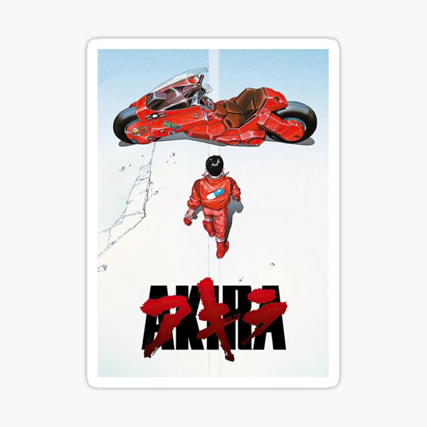 "Akira Original Japanese Anime" Sticker for Sale by ClothingFL5 | Redbubble