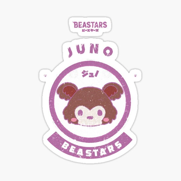 "BEASTARS JUNO CHIBI (GRUNGE STYLE) " Sticker for Sale by ...