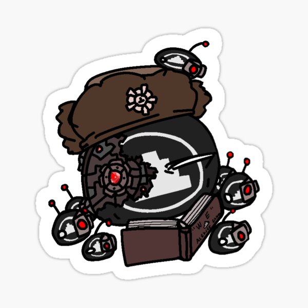 "Alexei Gastev Countryball" Sticker for Sale by Red Flood Mod | Redbubble
