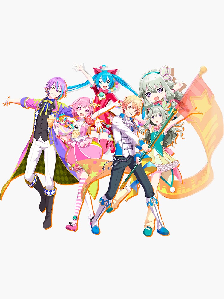 "Project Sekai anime, Project Sekai" Sticker for Sale by Melvab79 ...