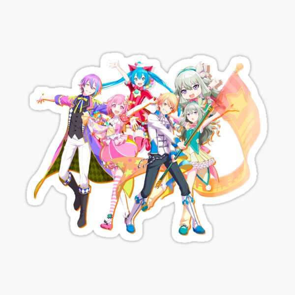 "Project Sekai anime, Project Sekai" Sticker for Sale by Melvab79 ...