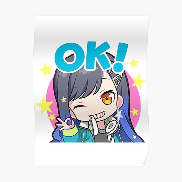 "Project Sekai anime, Shiraishi An Project Sekai LINE" Poster for Sale ...