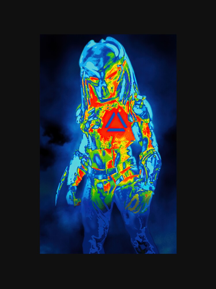 "Predator Vision Sticker" T-shirt for Sale by Lemed36tea | Redbubble ...