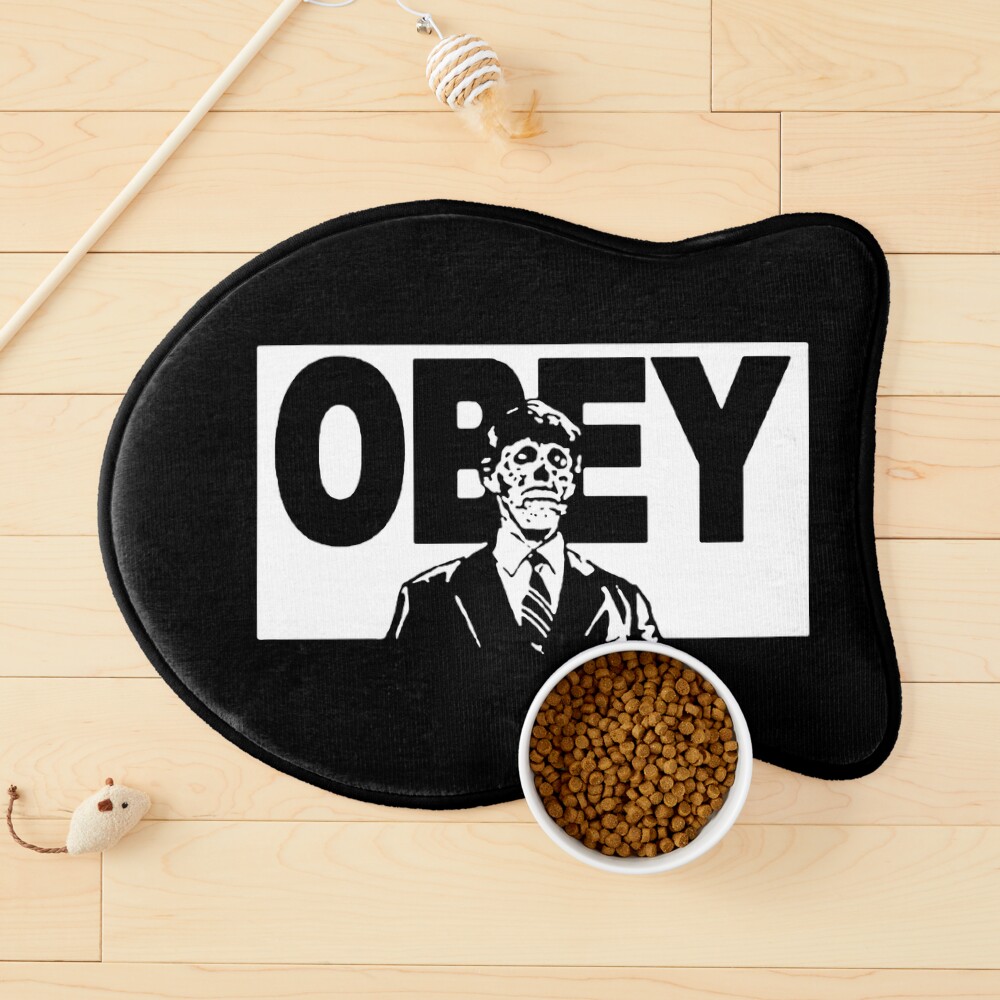 "Obey" Sticker for Sale by LordNeckbeard | Redbubble