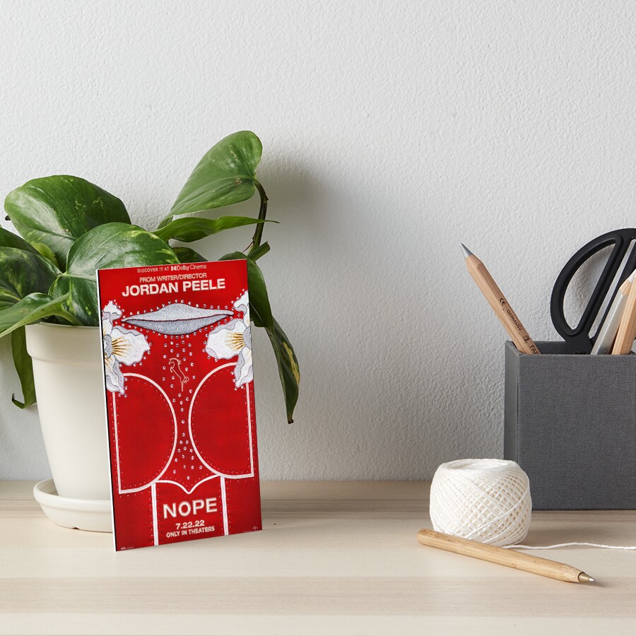 "Nope Movie 2022 Poster - Nope 9 Movie Poster " Art Board Print for ...