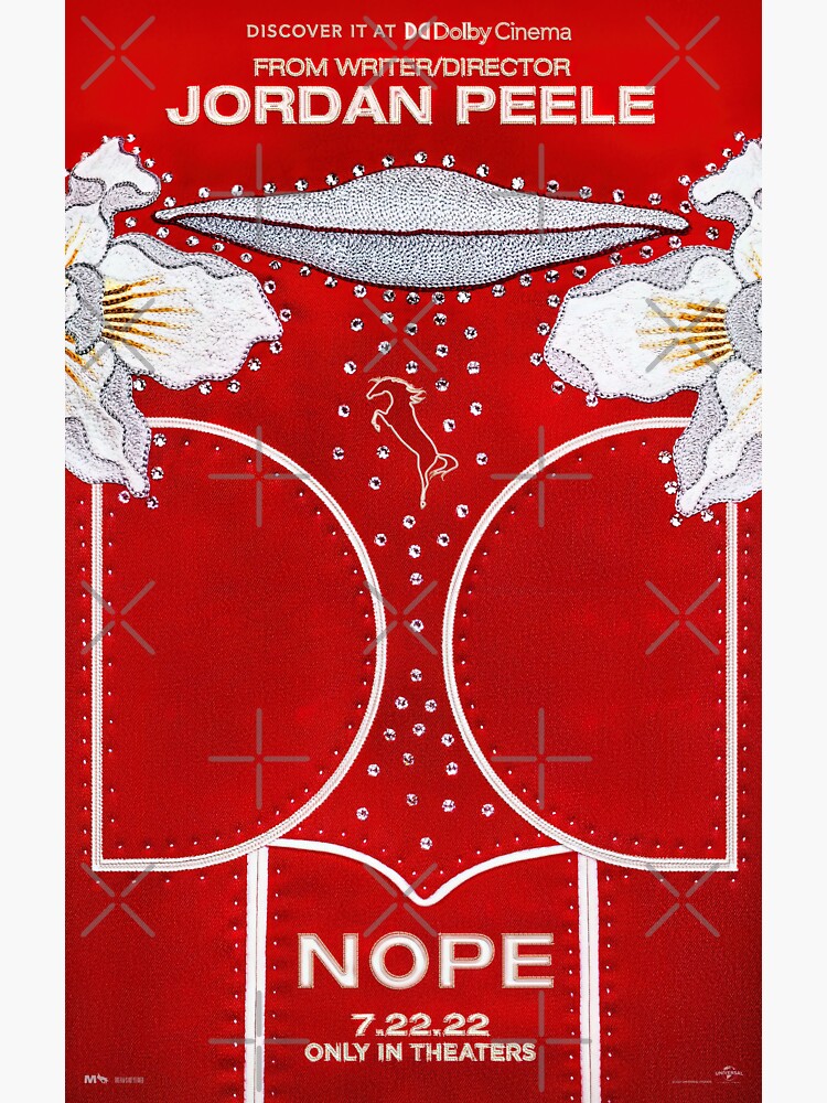 "Nope Movie 2022 Poster - Nope 9 Movie Poster " Sticker for Sale by ...